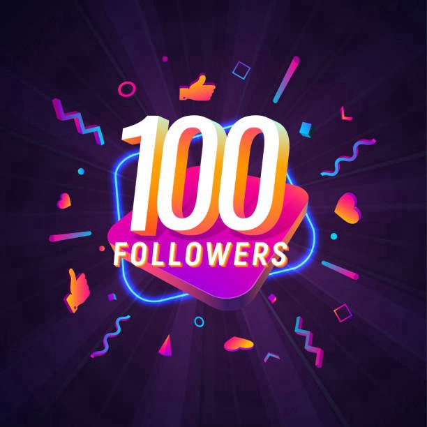 100 Followers wanted